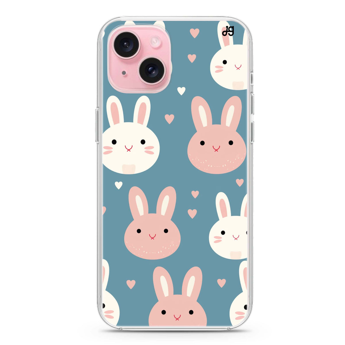 Cuddly Hopper MagSafe Compatible Ultra Clear Case – Hanogram