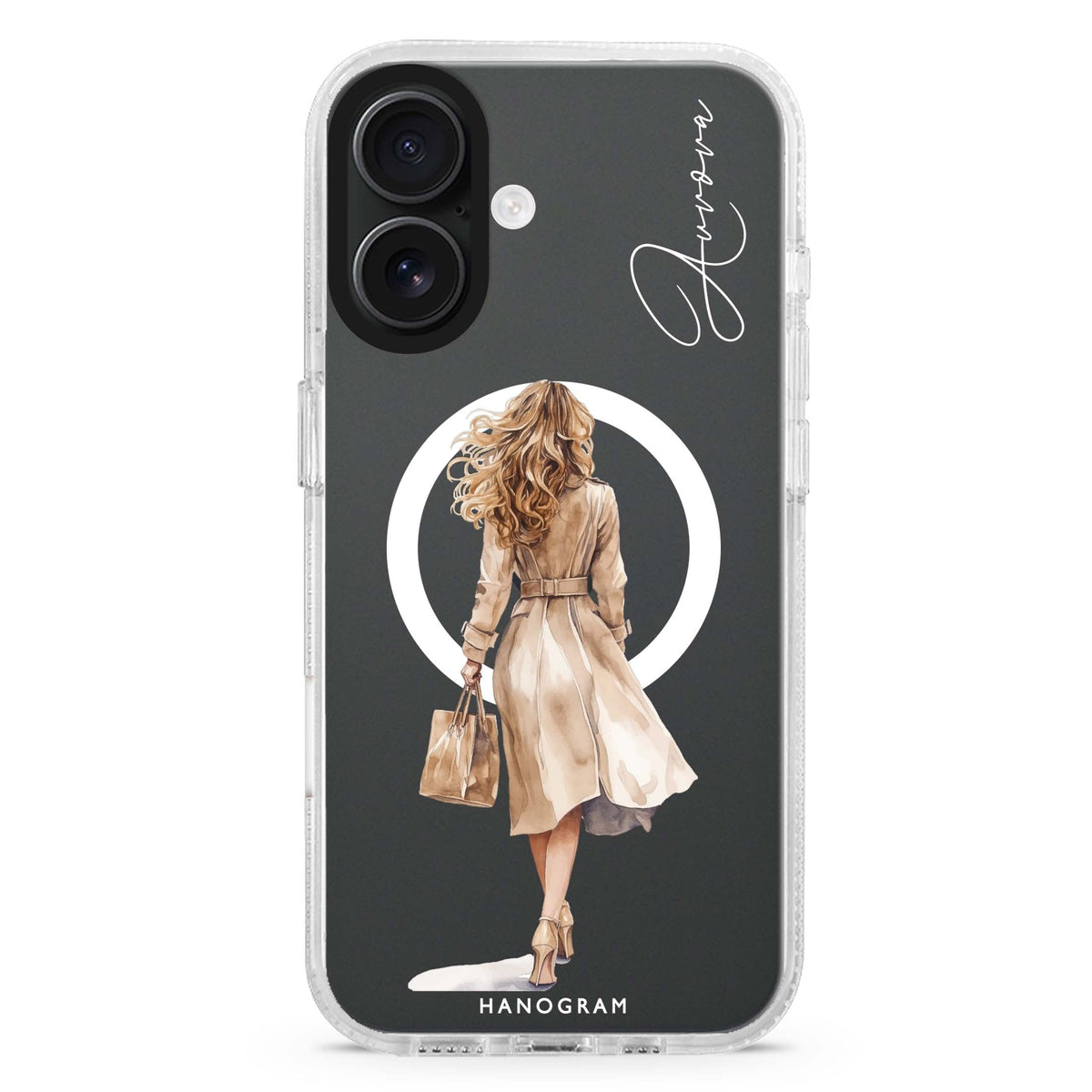 Trench Walk MagSafe Compatible Ultra Clear Case – Hanogram