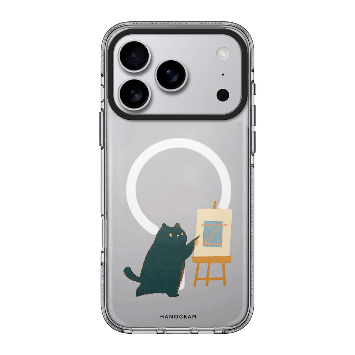 Meowsterpiece Ultra Clear Case – Hanogram