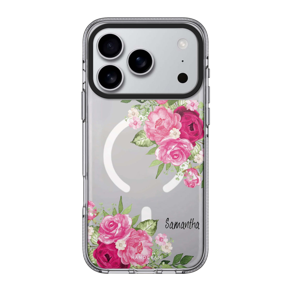 Watercolor Rose Ultra Clear Case – Hanogram
