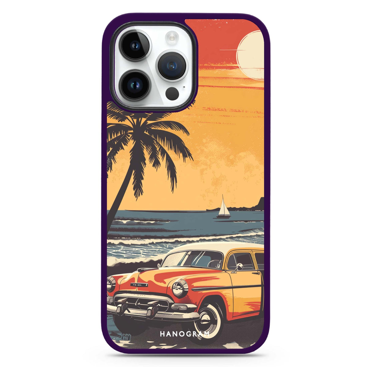 Ocean Waves Impact Guard Bumper Case – Hanogram