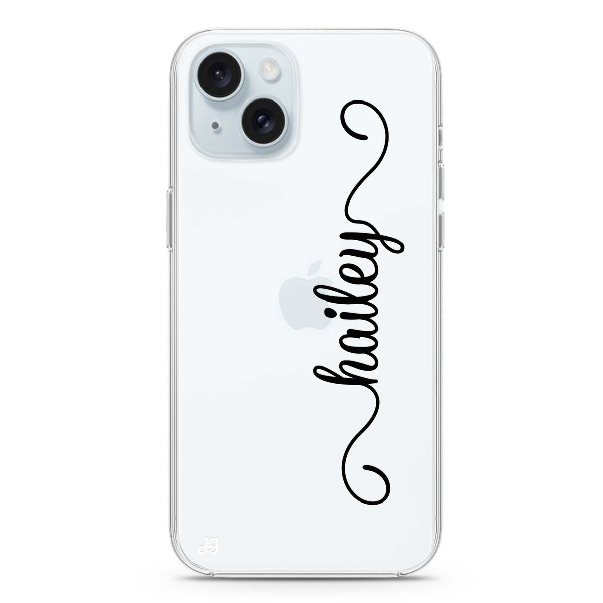 Vertical Cursive Handwritten Custom iPhone 16 Case | Personalize Now ...