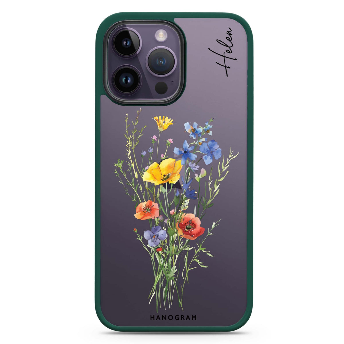 Wildflower Whimsy Impact Guard Bumper Case – Hanogram