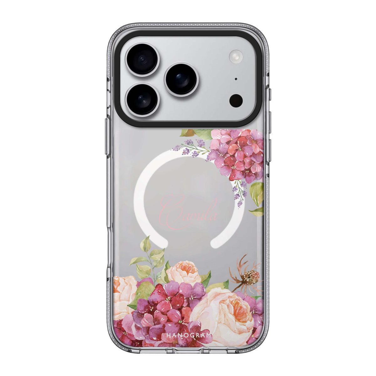 Pretty Floral Ultra Clear Case – Hanogram