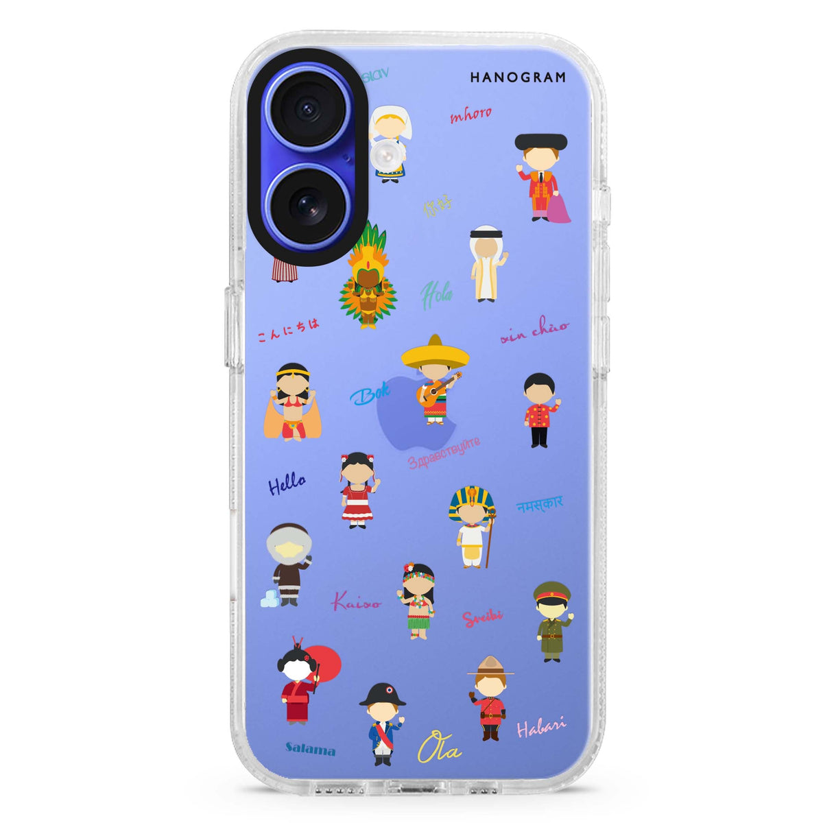 Culture People iPhone 16 Ultra Clear Case – Hanogram