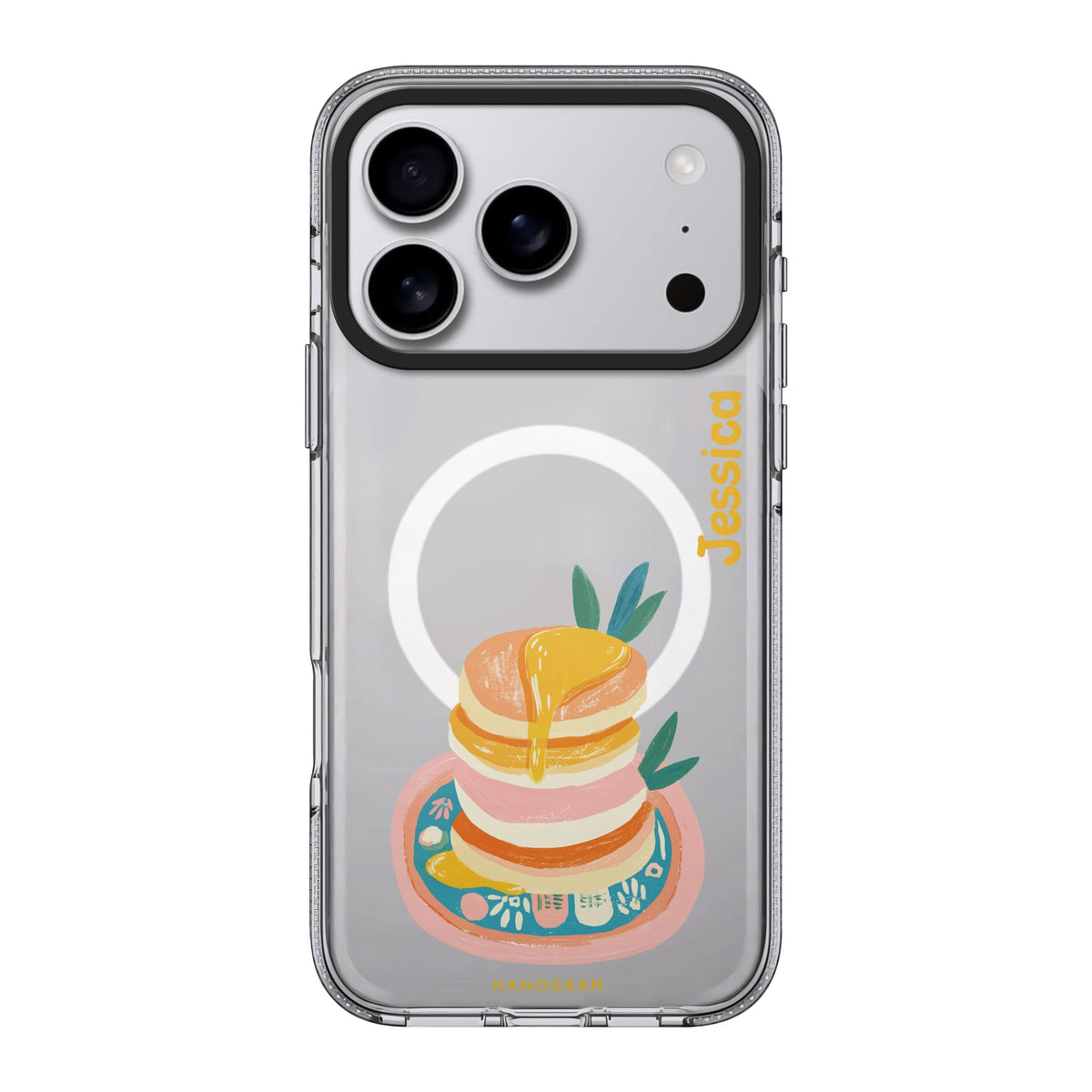 Blush Pancake Stack Ultra Clear Case – Hanogram
