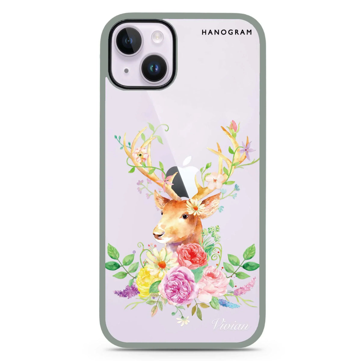 Floral & Deer Impact Guard Bumper Case – Hanogram