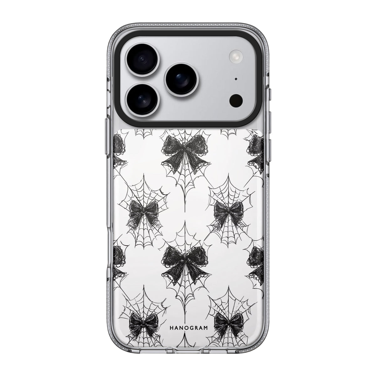 Gothic Web Lace Ultra Clear Case – Hanogram