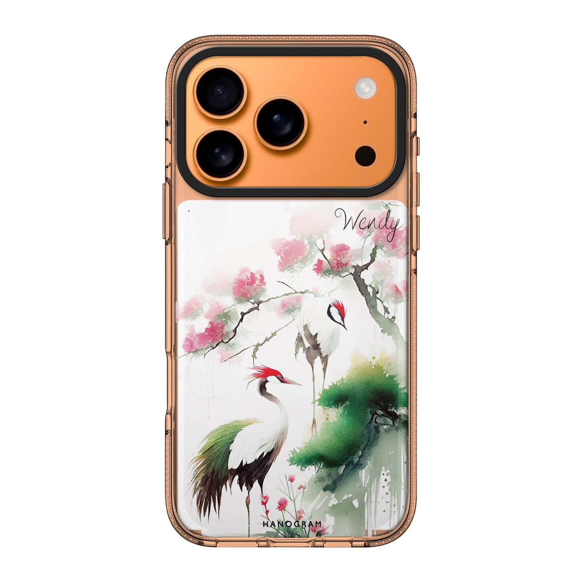 Pines & cranes Ultra Clear Case – Hanogram