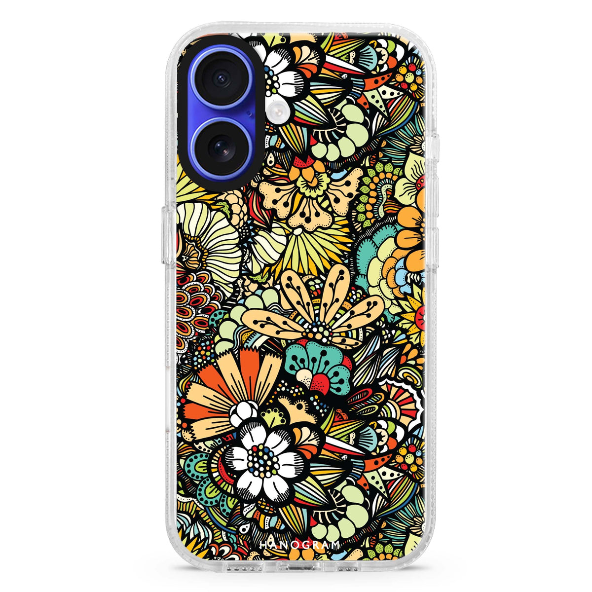 Blooming Harmony iPhone 16 Ultra Clear Case – Hanogram