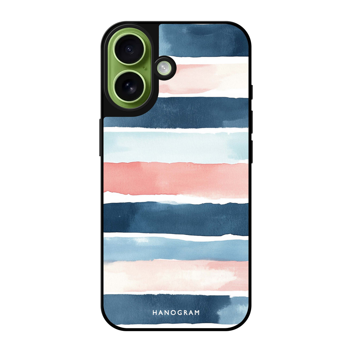 Seabreeze Stripes MagSafe Compatible Mirror Case – Hanogram