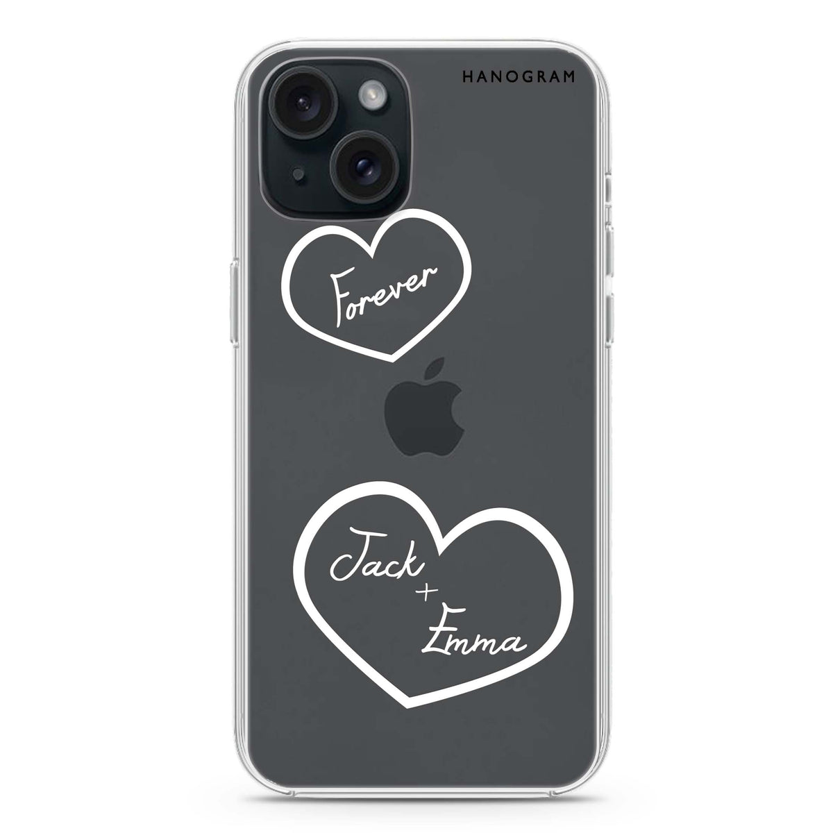 Sweet Heart II iPhone 15 Plus Ultra Clear Case | Hanogram – Hanogram