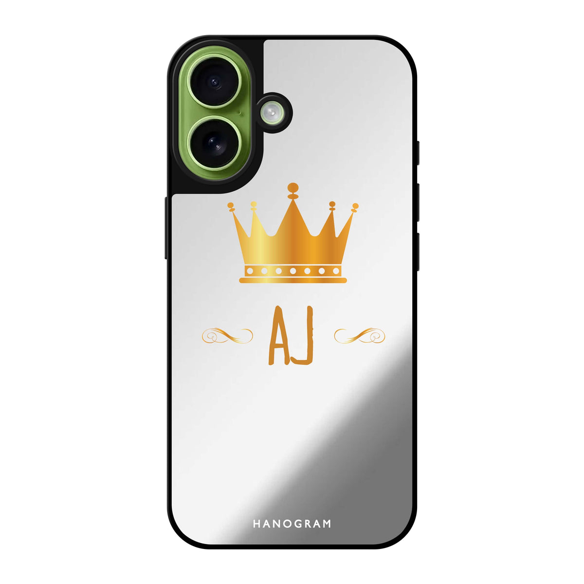 King's crown MagSafe Compatible IPhone 16 Mirror Case – Hanogram