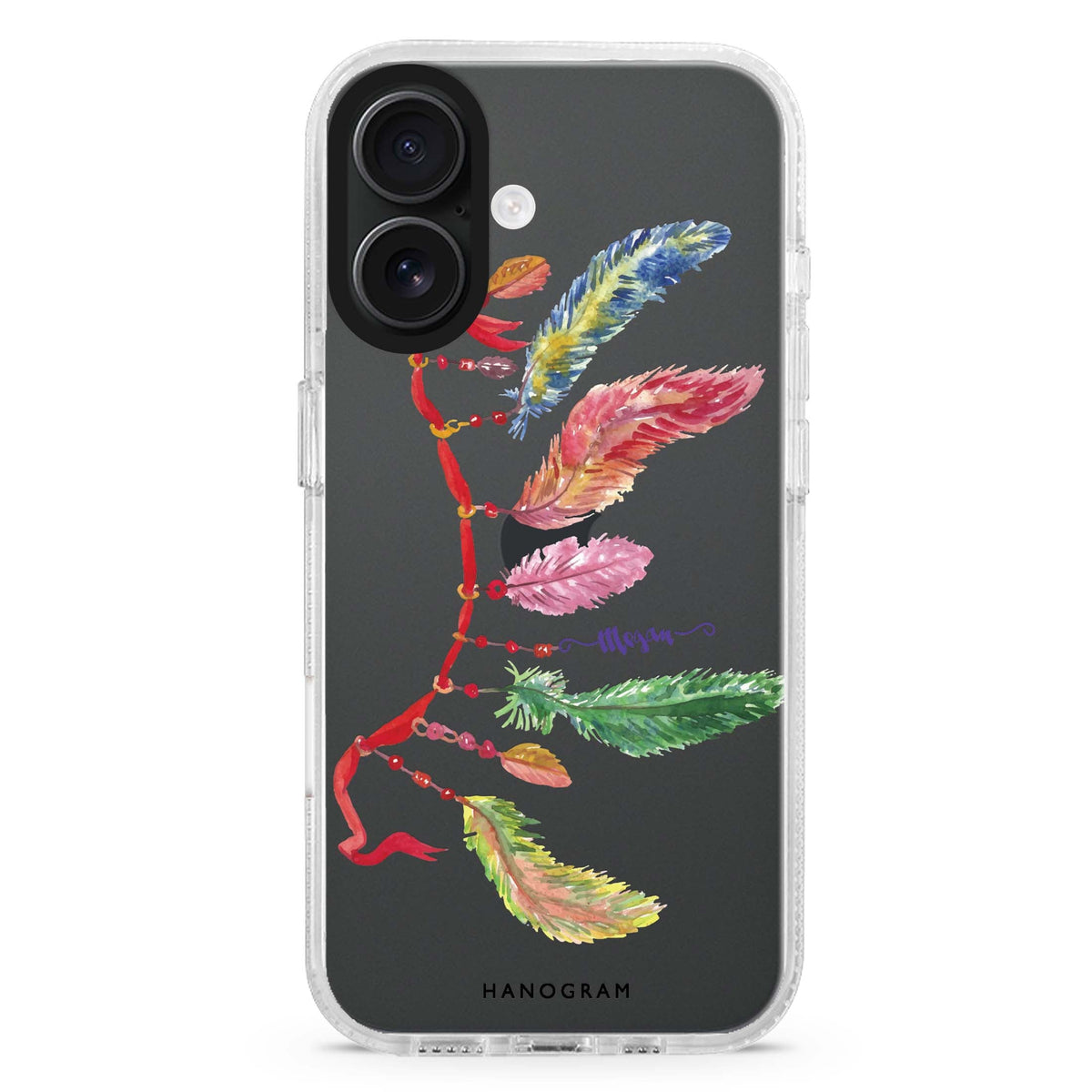 Feather II iPhone 16 Ultra Clear Case – Hanogram