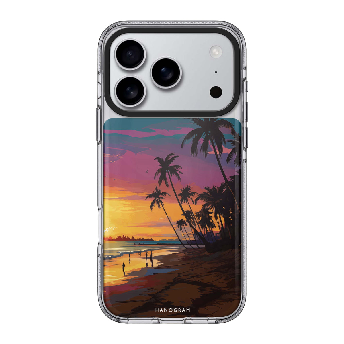 Sunset Glow iPhone 17 Pro Max Ultra Clear Case | HANOGRAM – Hanogram