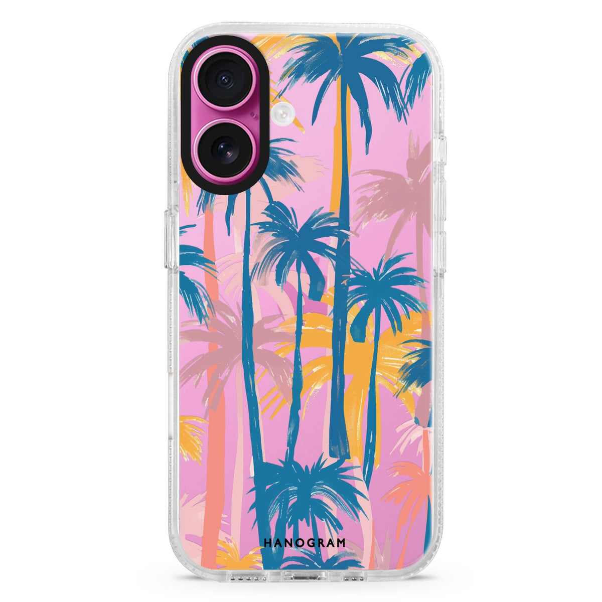 Palm Paradise iPhone 16 Ultra Clear Case – Hanogram