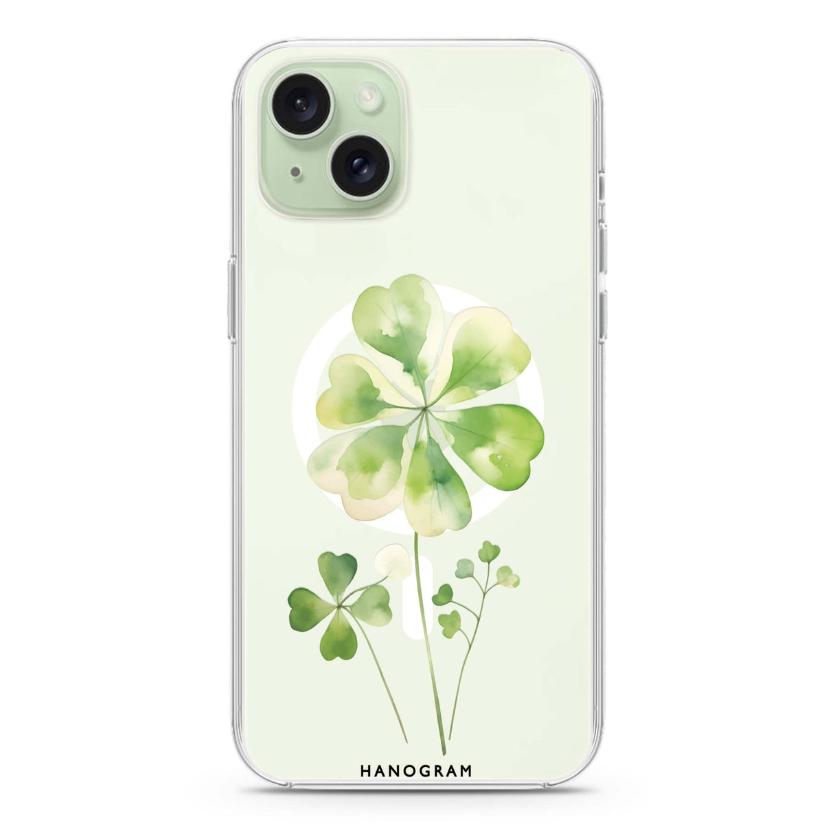 Clover's Heart MagSafe Compatible Ultra Clear Case – Hanogram