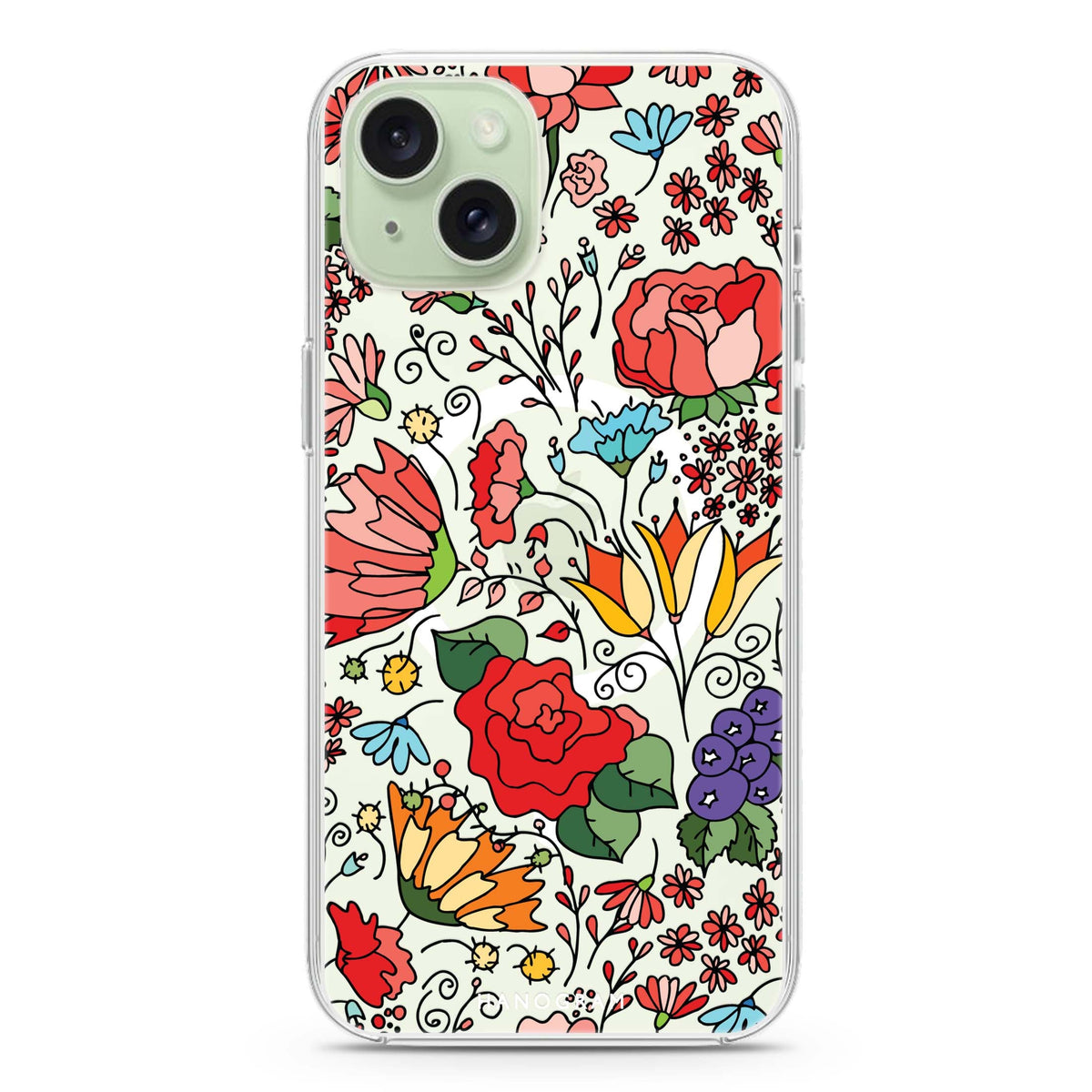 Petal Poetry MagSafe Compatible Ultra Clear Case – Hanogram