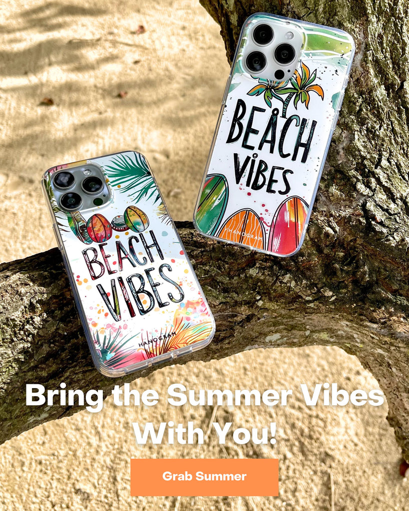 Hanogram Summer Vibes Collection – Custom Tropical Phone Cases