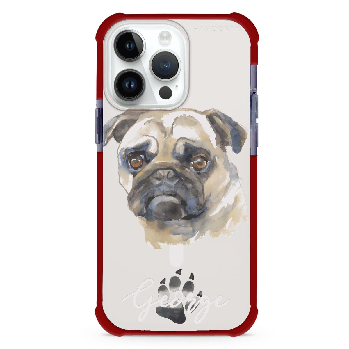 Pug MagSafe Compatible Ultra Shockproof Case – Hanogram