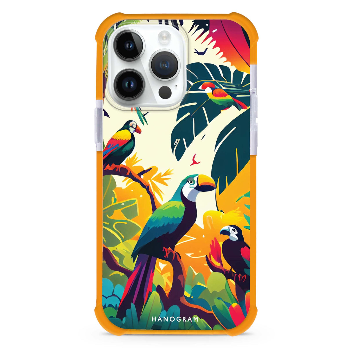 Tropical birds MagSafe Compatible Ultra Shockproof Case – Hanogram