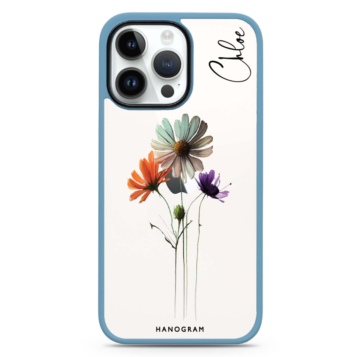 A watercolour floral Impact Guard Bumper Case – Hanogram
